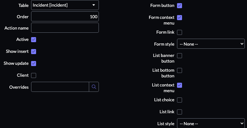 Custom UI action to call subflow in workspace | ServiceNow Solutions